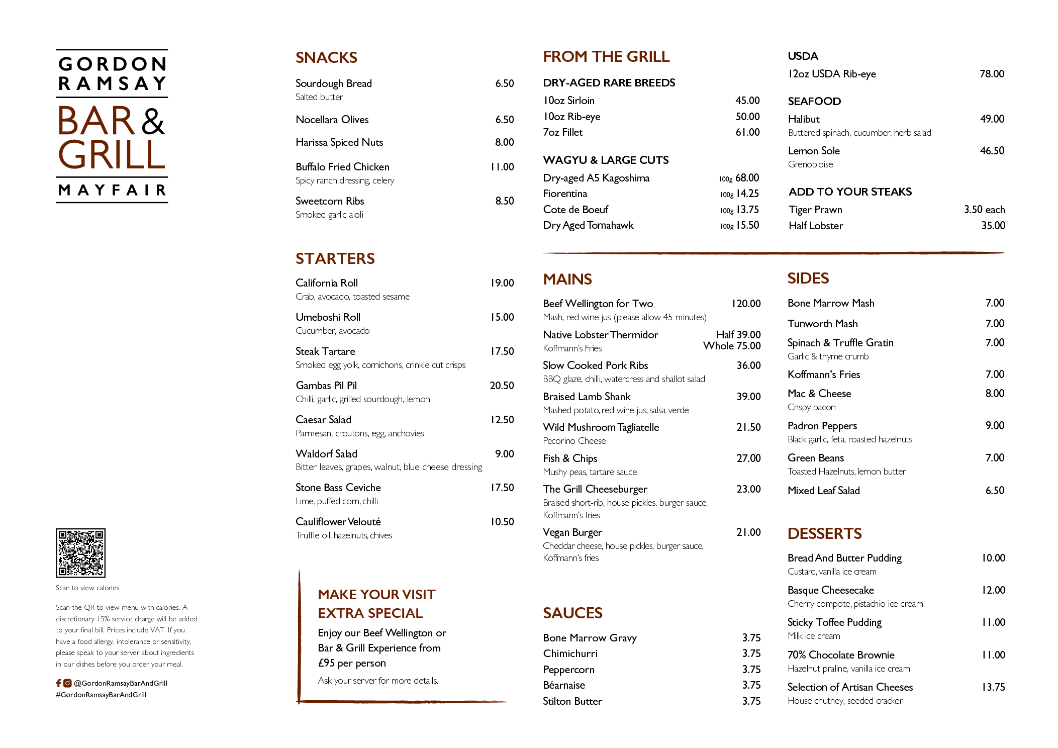 View our Menus - Gordon Ramsay Bar & Grill | Gordon Ramsay Restaurants