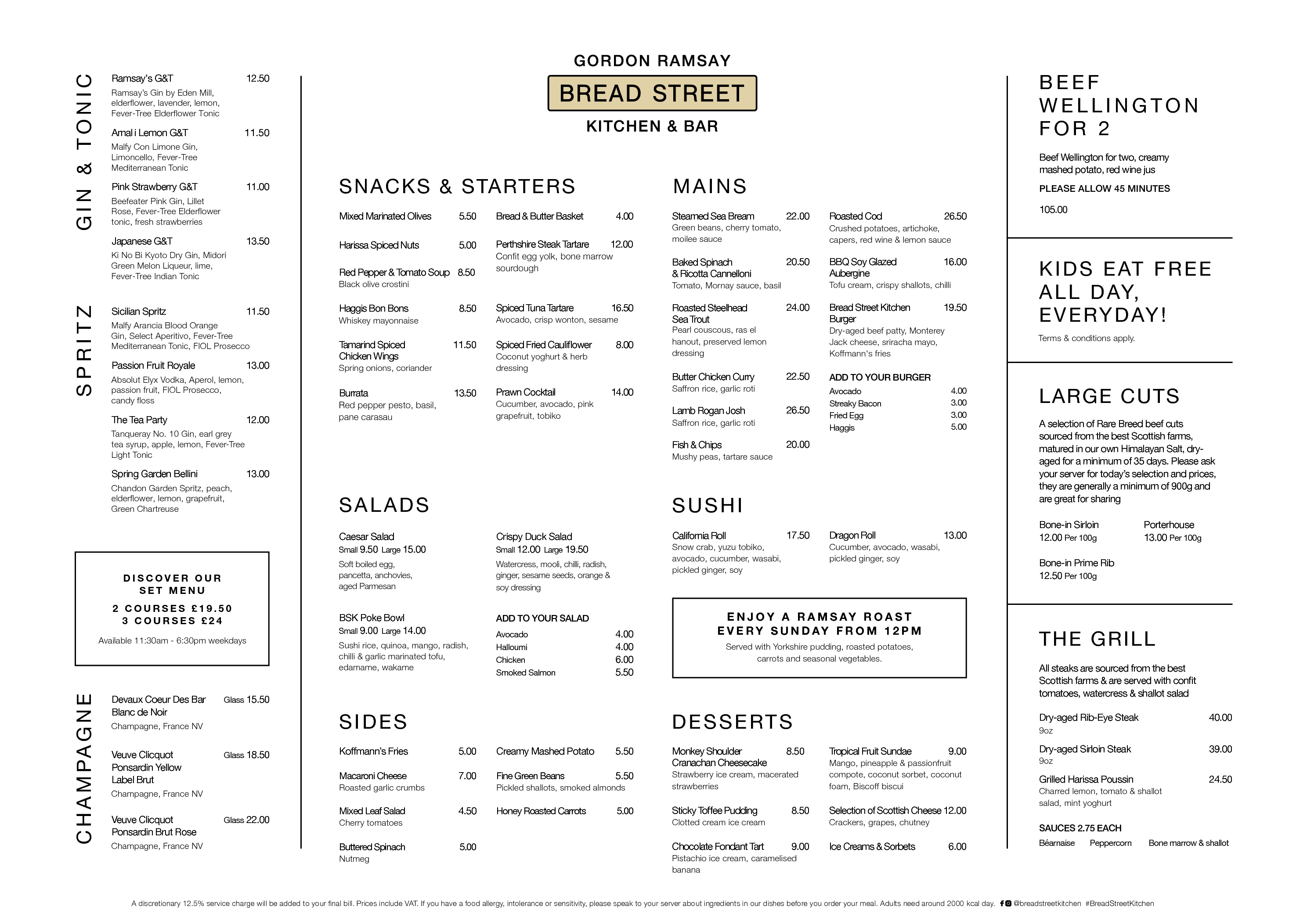 Dining Room St Andrews Takeaway Menu