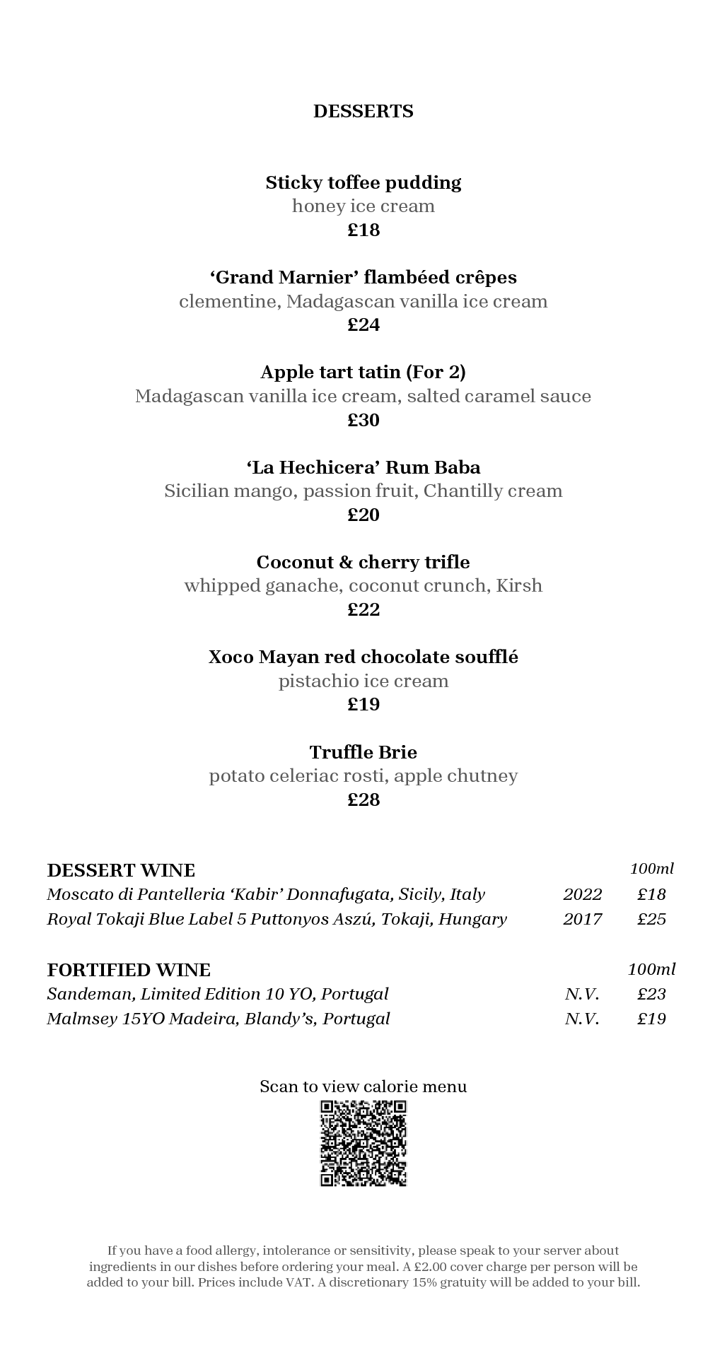 Menus - Savoy Grill | Gordon Ramsay Restaurants